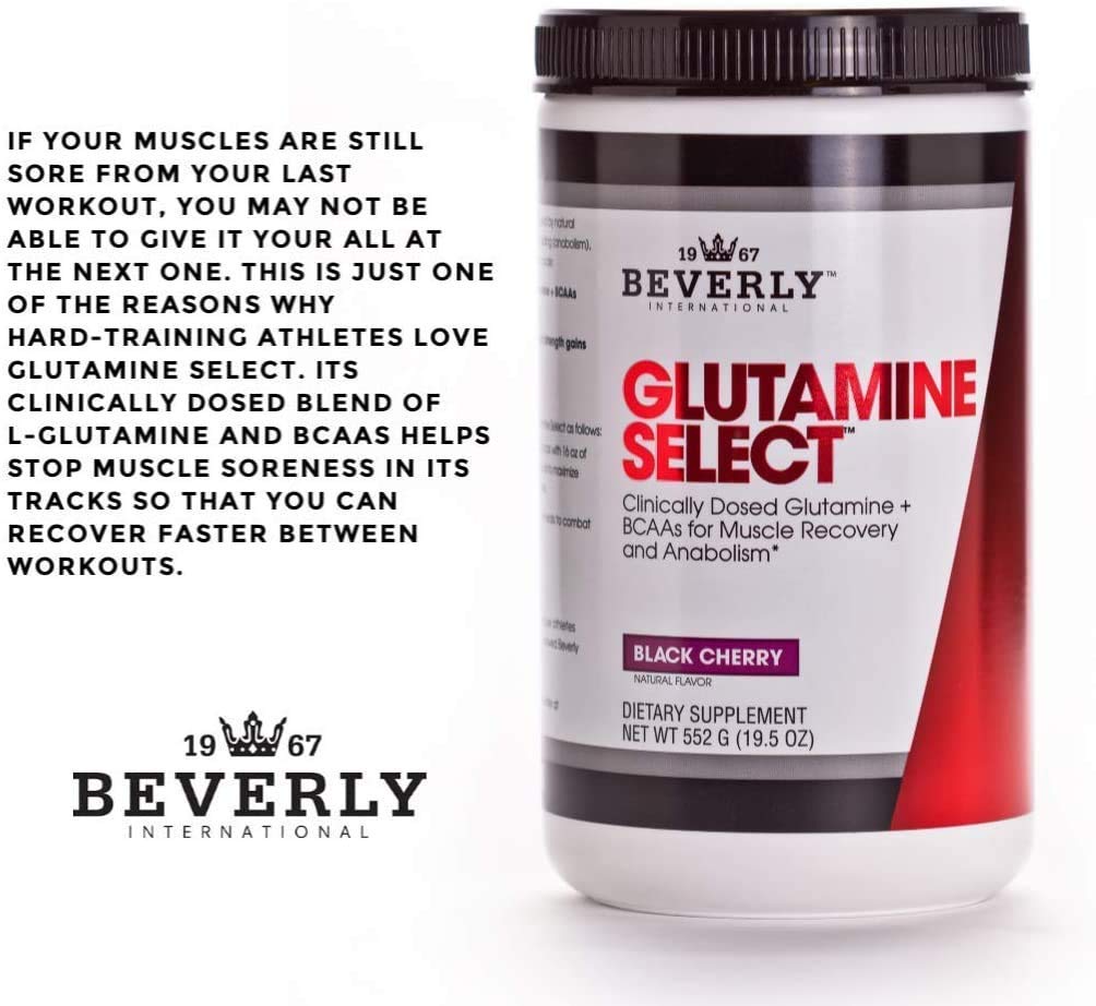 health benefits of l-glutamine powder