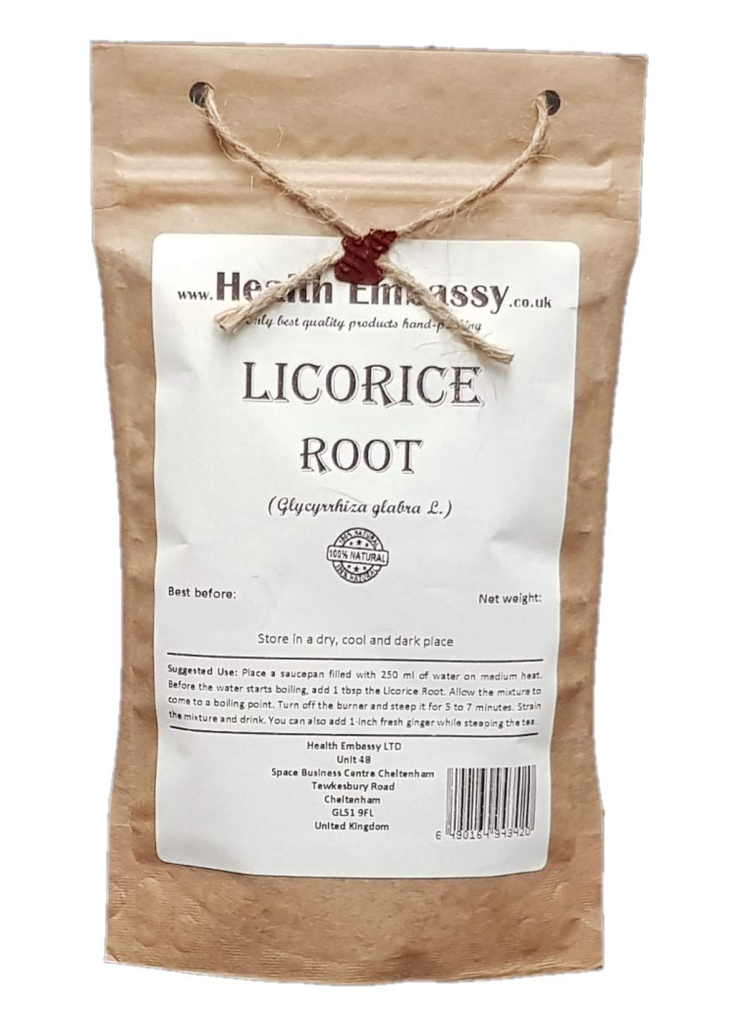 health benefits of licorice root tea