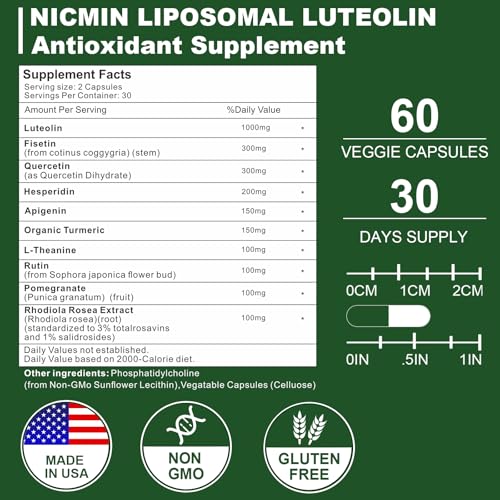 health benefits of luteolin capsules