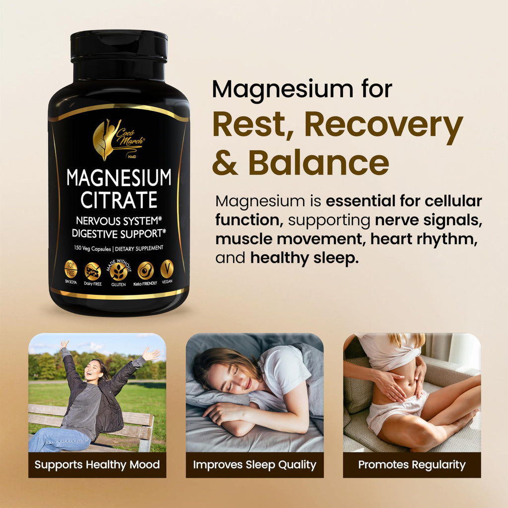 health benefits of magnesium citrate