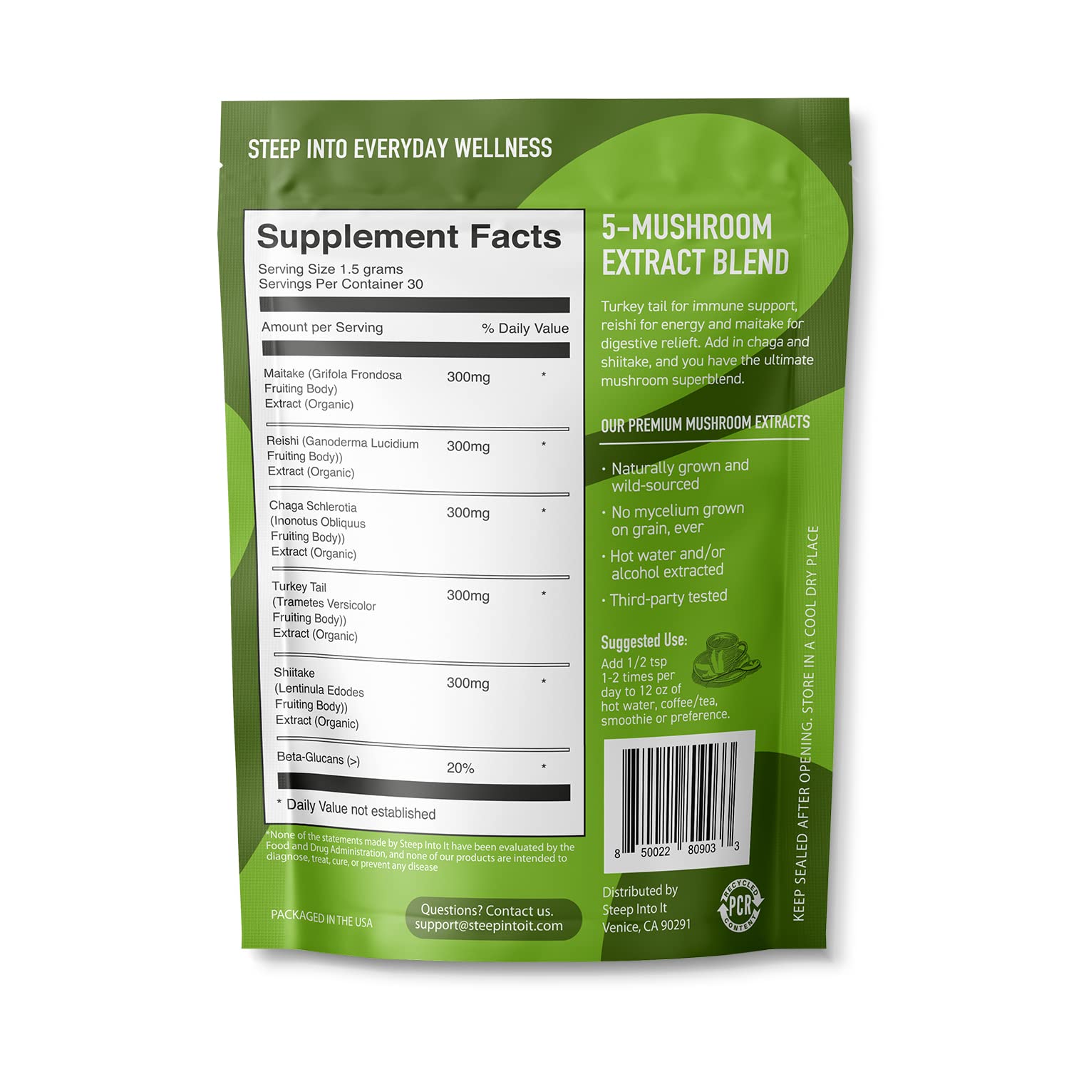 health benefits of mushrooms
