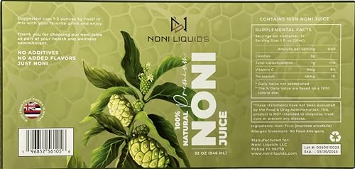 health benefits of noni juice