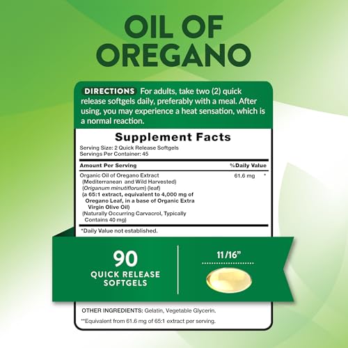 health benefits of oregano oil