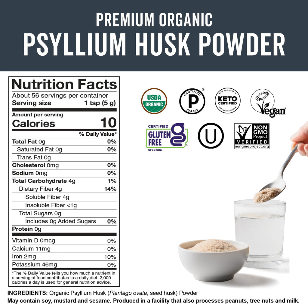 health benefits of psyllium husk