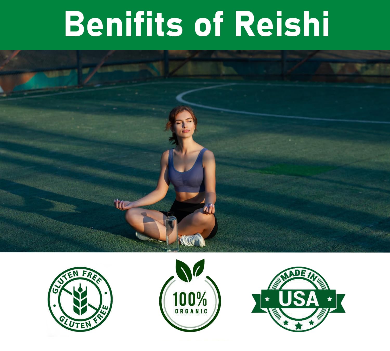 health benefits of reishi mushroom capsules