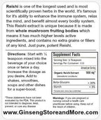 health benefits of reishi mushrooms