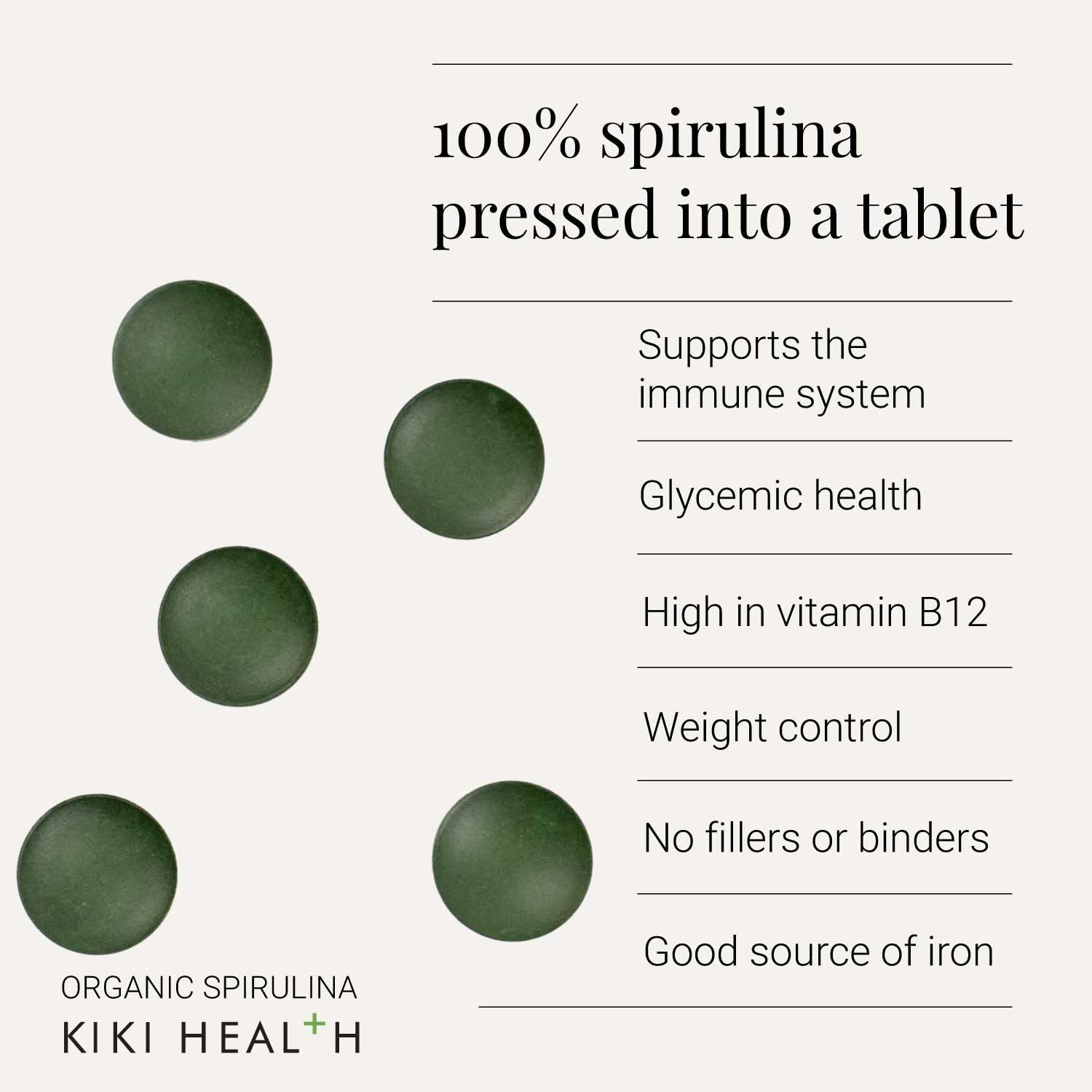 health benefits of spirulina supplements