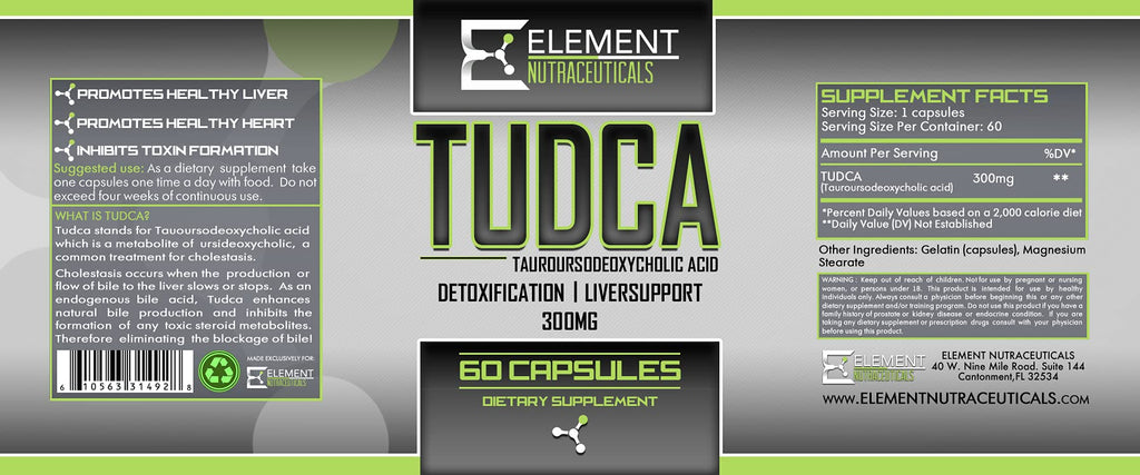 Health benefits of TUDCA vitamins