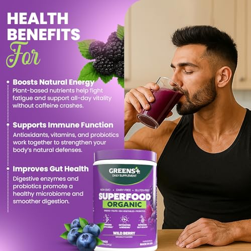 health benefits of wild berry powder