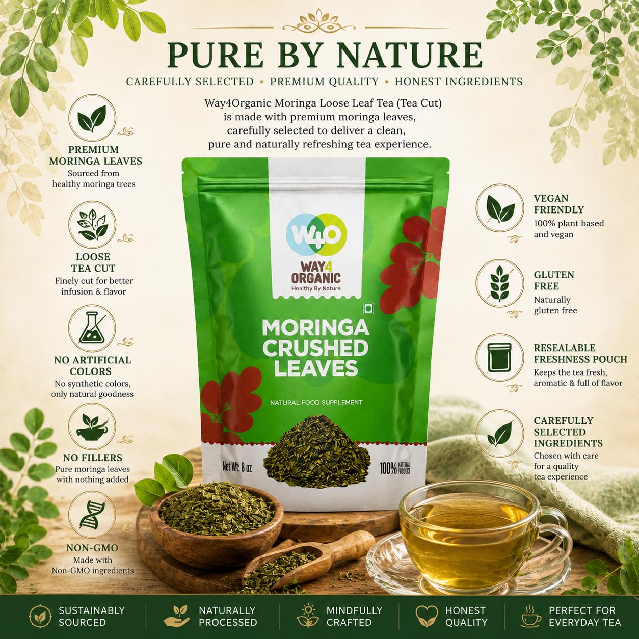 health-boosting moringa tea option