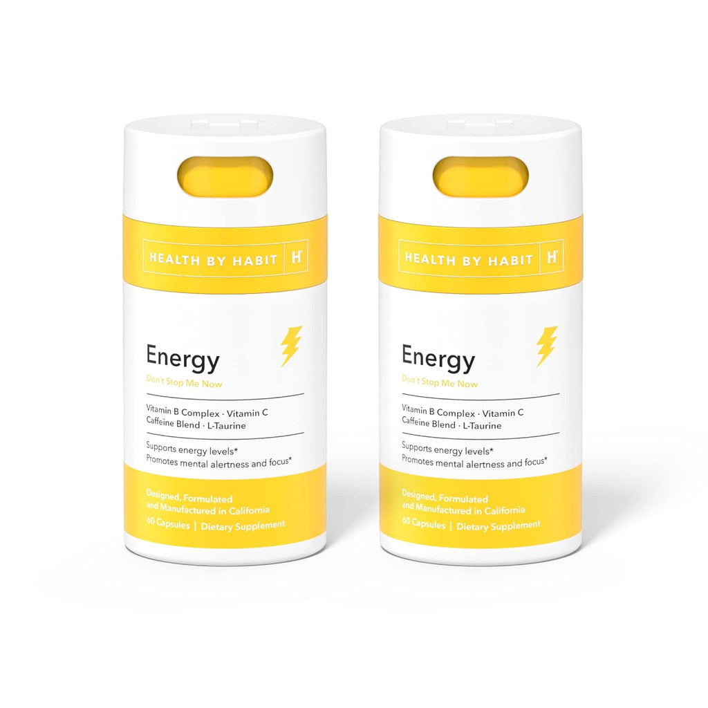 Health by Habit energy supplement capsules