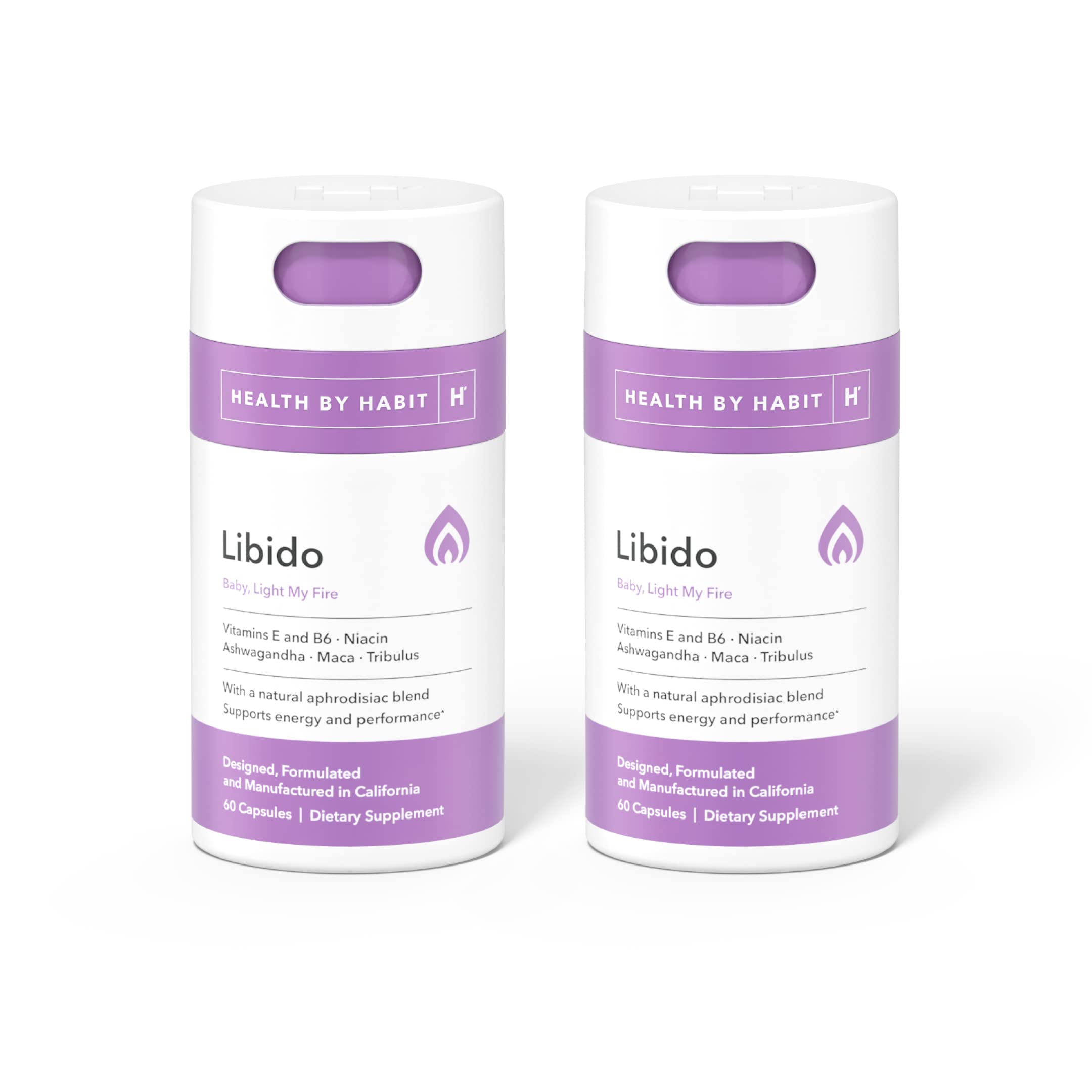 Health by Habit libido blend capsules