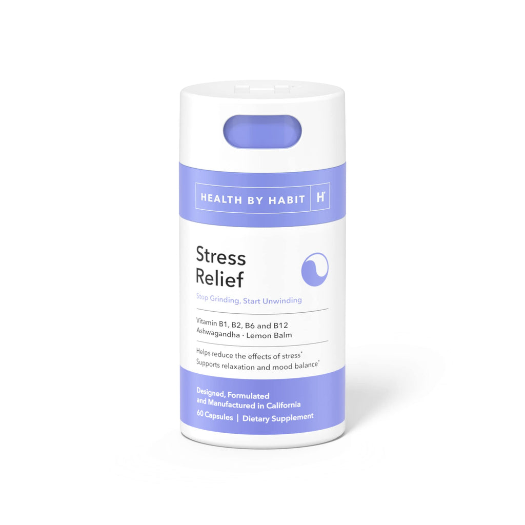 Health by Habit stress relief capsules