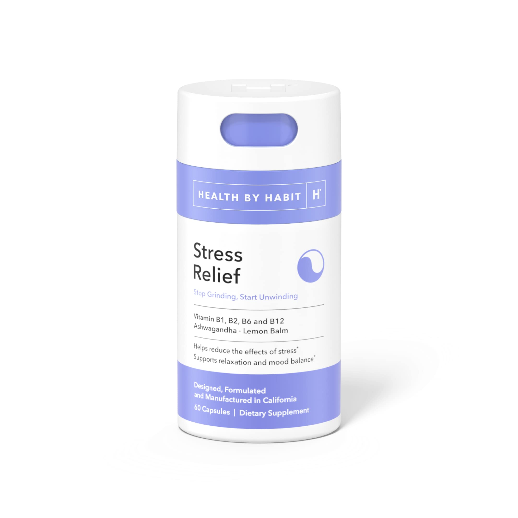Health by Habit stress relief capsules