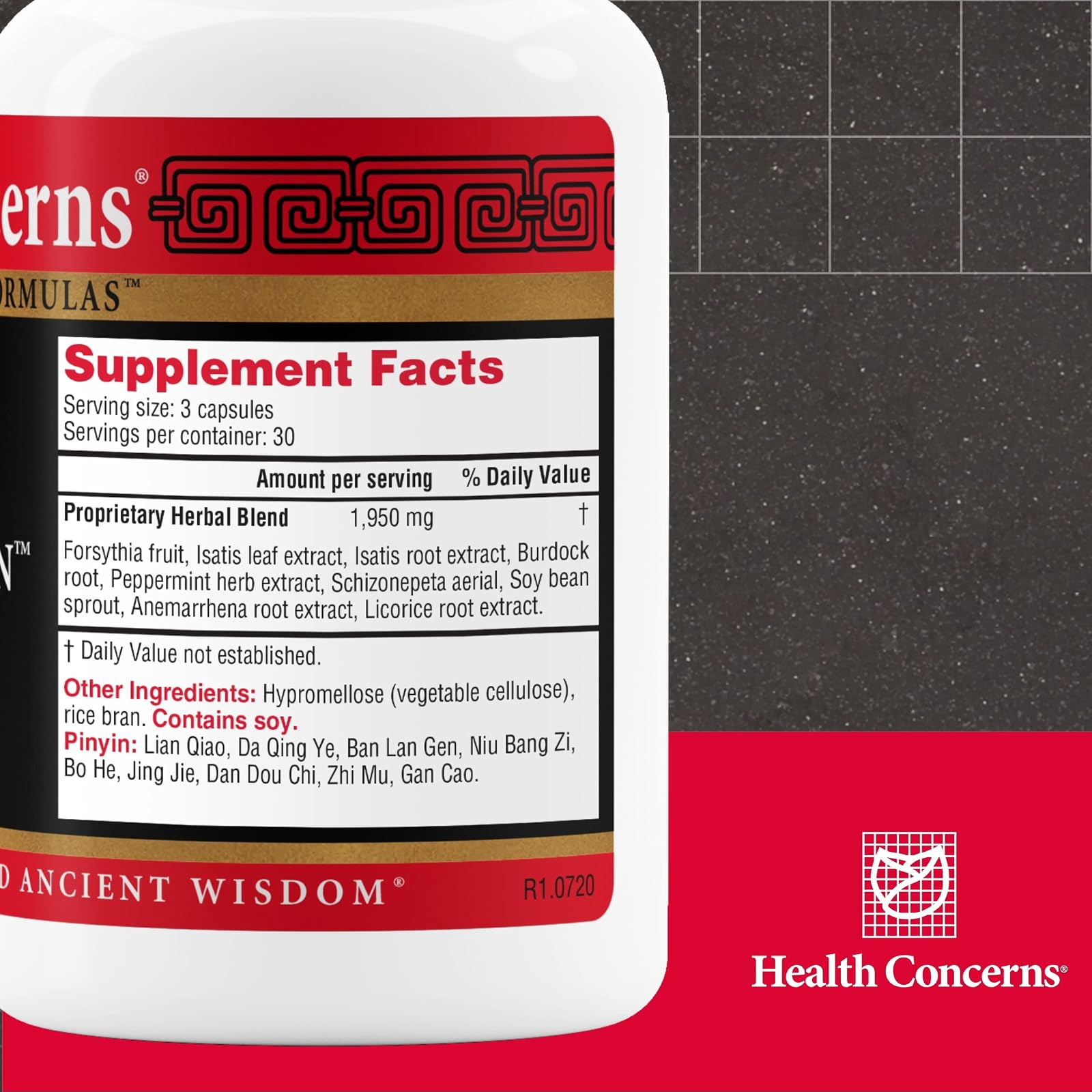 Health Concerns 90 capsules for energy