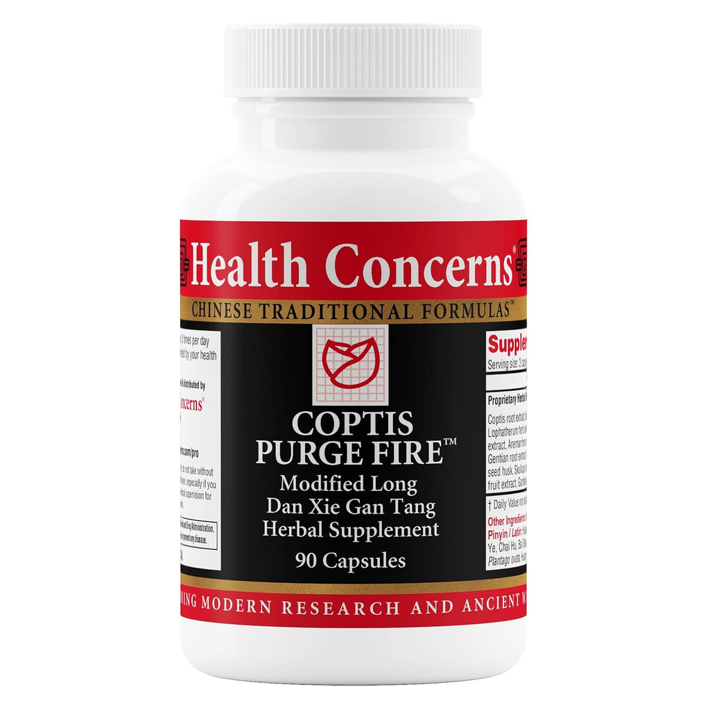 Health Concerns Coptis Purge Fire capsules