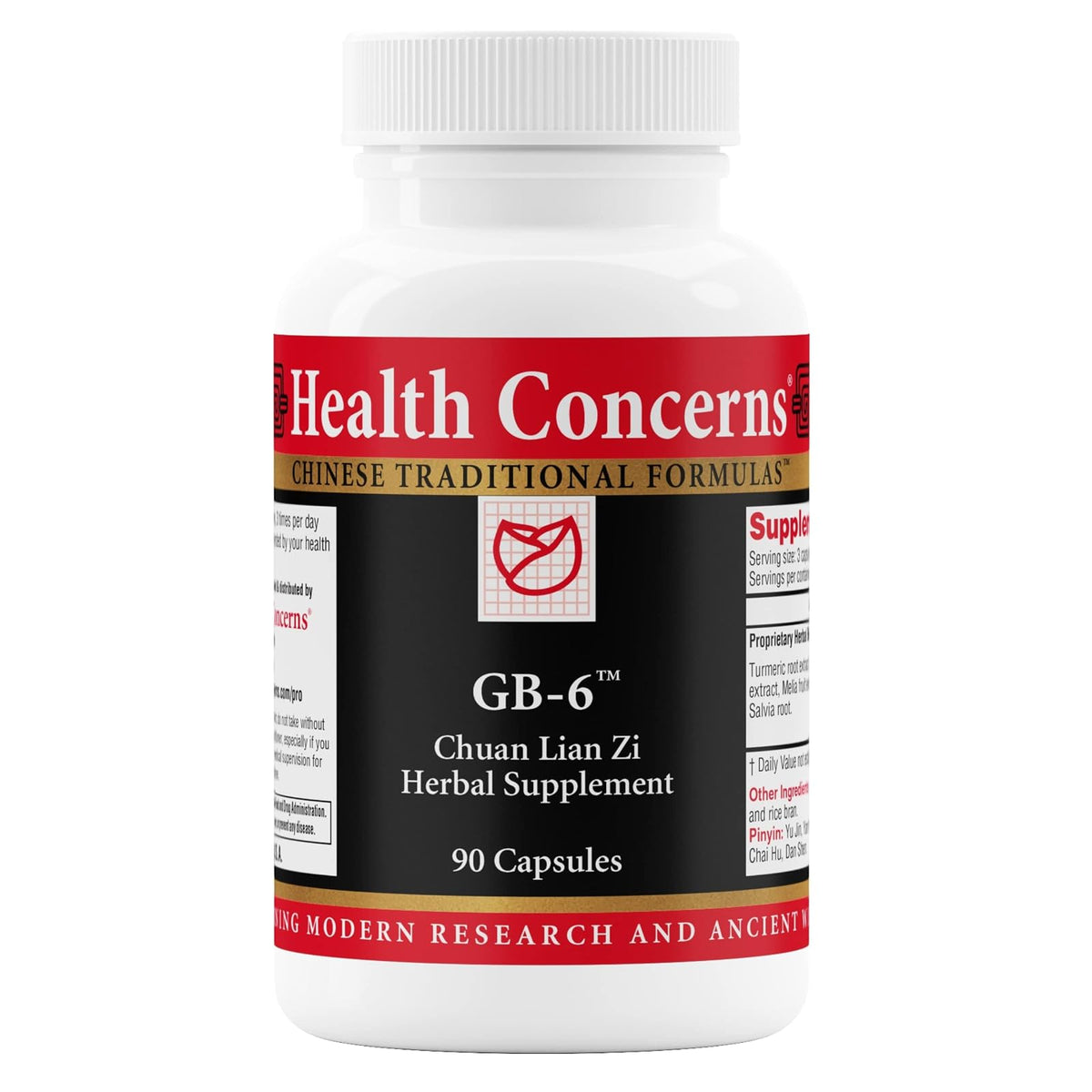 Health Concerns GB-6 herbal capsules