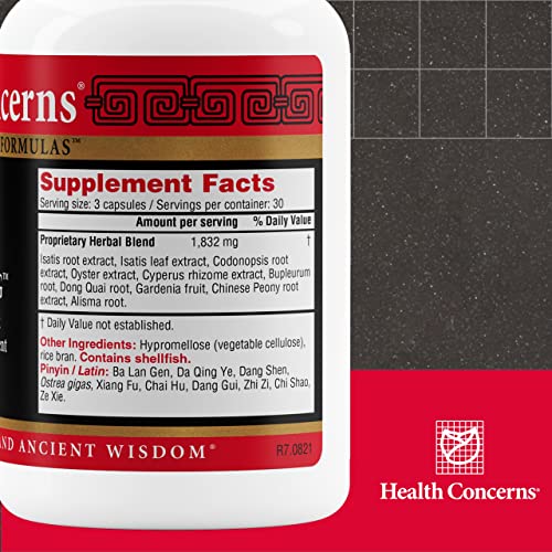 Health Concerns Isatis Cooling capsules