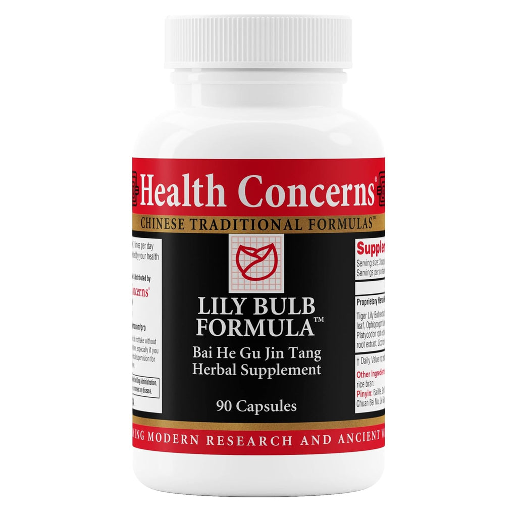 Health Concerns Lily Bulb Formula capsules