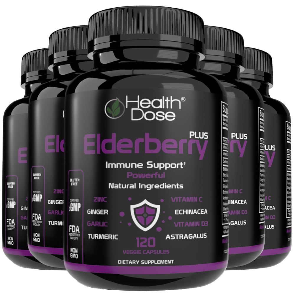 Health Dose Elderberry Plus capsules