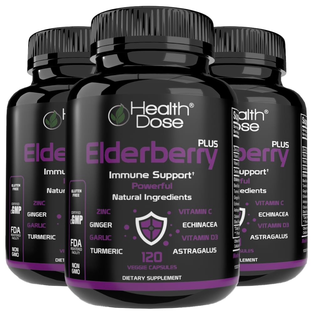 Health Dose Elderberry Plus capsules