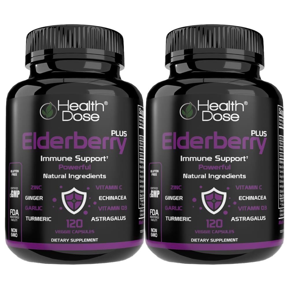 Health Dose Elderberry Plus immunity support