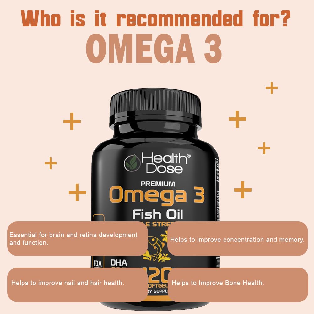 health dose fish oil for brain function