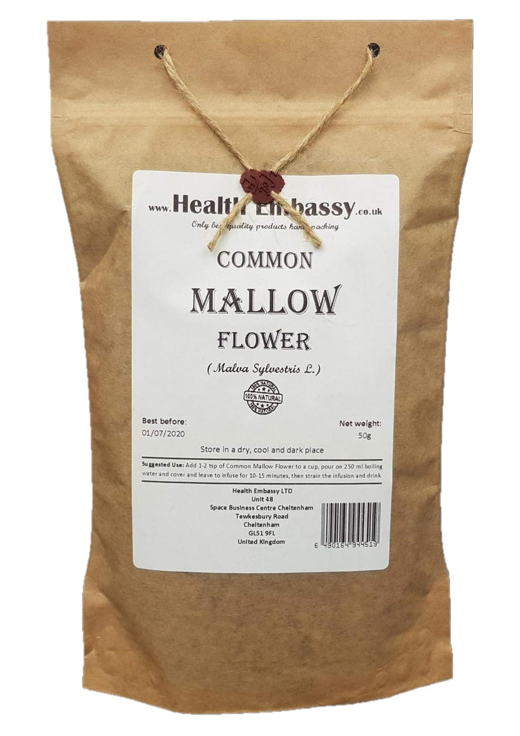 Health Embassy Common Mallow Flower tea