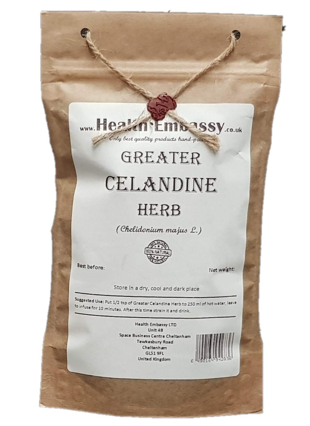 Health Embassy Greater Celandine Herb benefits