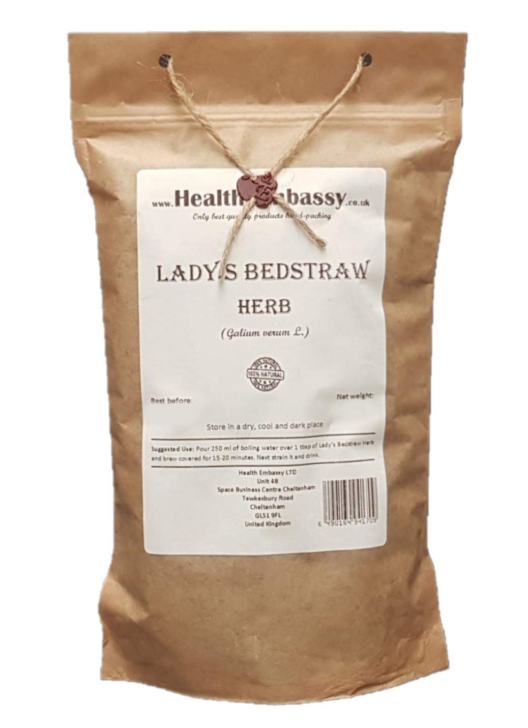 Health Embassy Ladys Bedstraw Herb benefits