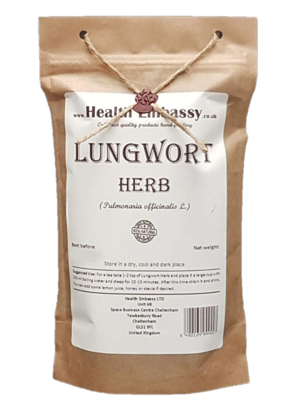 Health Embassy Lungwort Herb tea benefits