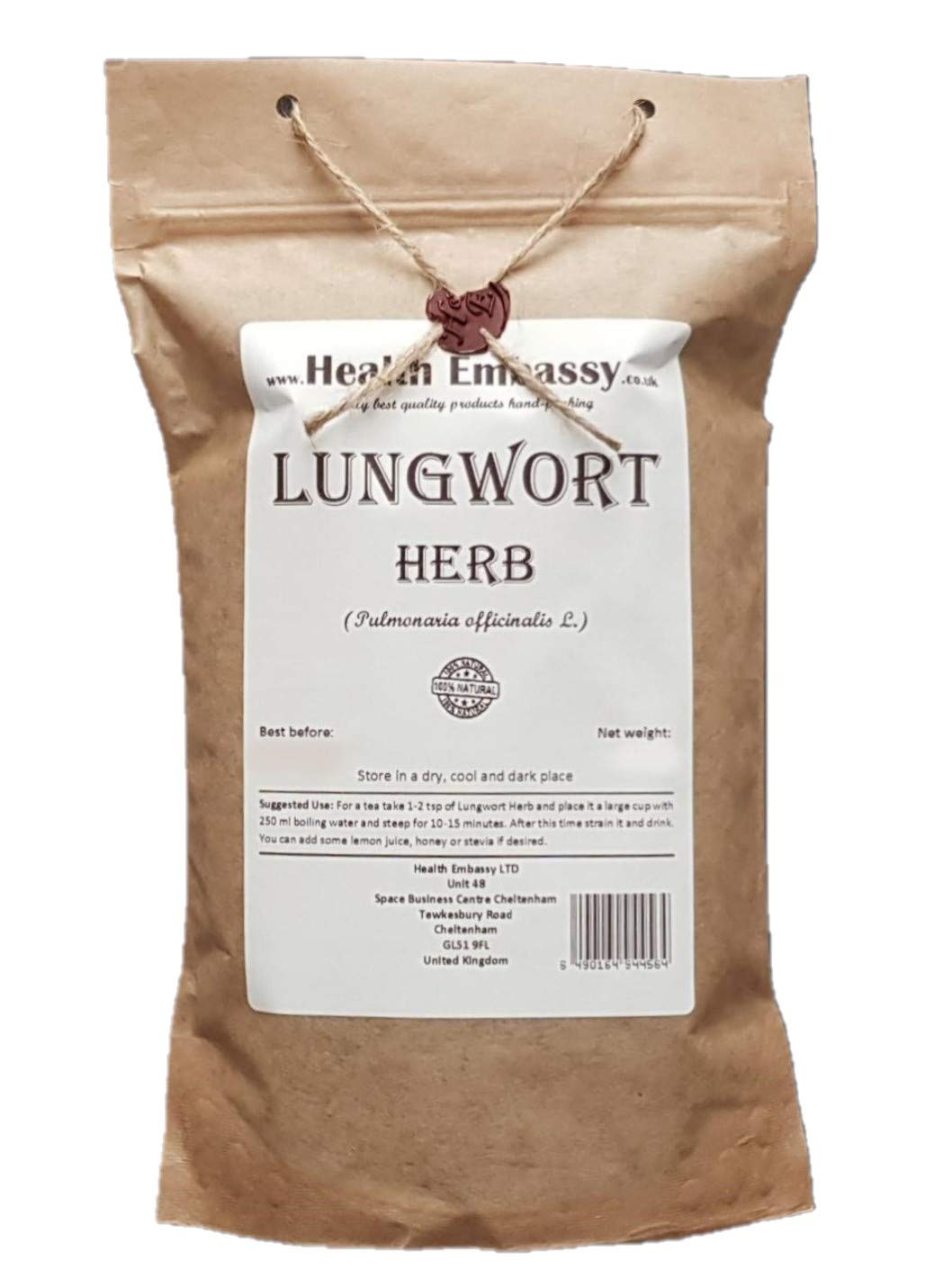 Health Embassy Lungwort Herb tea benefits