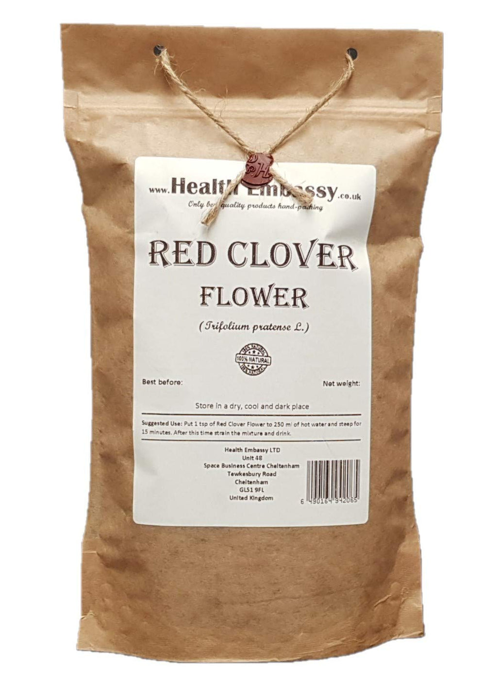 Health Embassy red clover herbal tea
