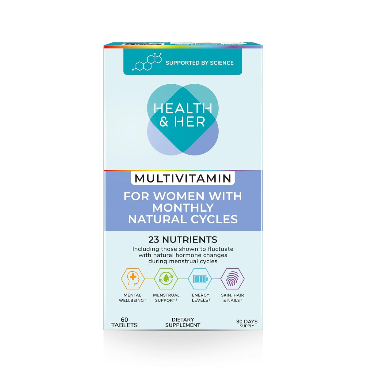Health & Her women's multivitamin tablets