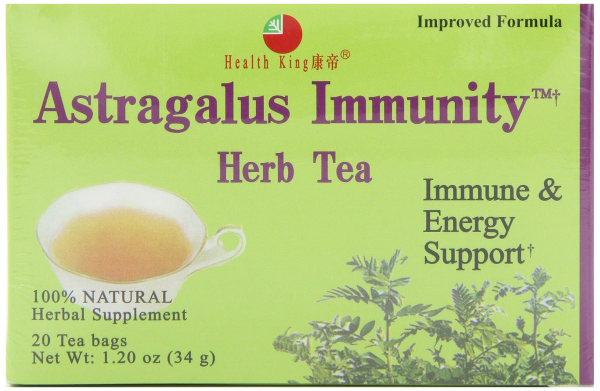 health king astragalus tea bags