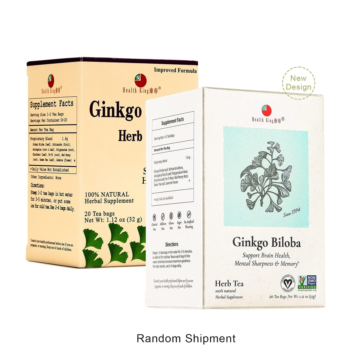 Health King ginkgo biloba herbal benefits