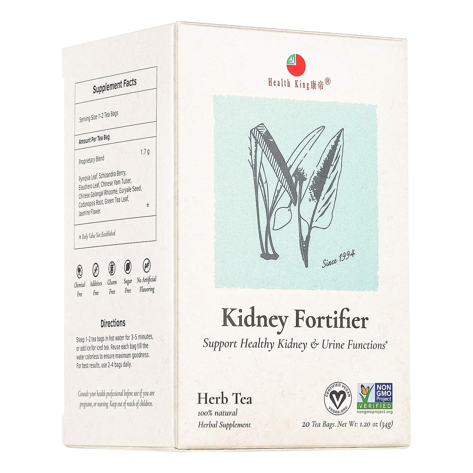 Health King herbal tea for detox