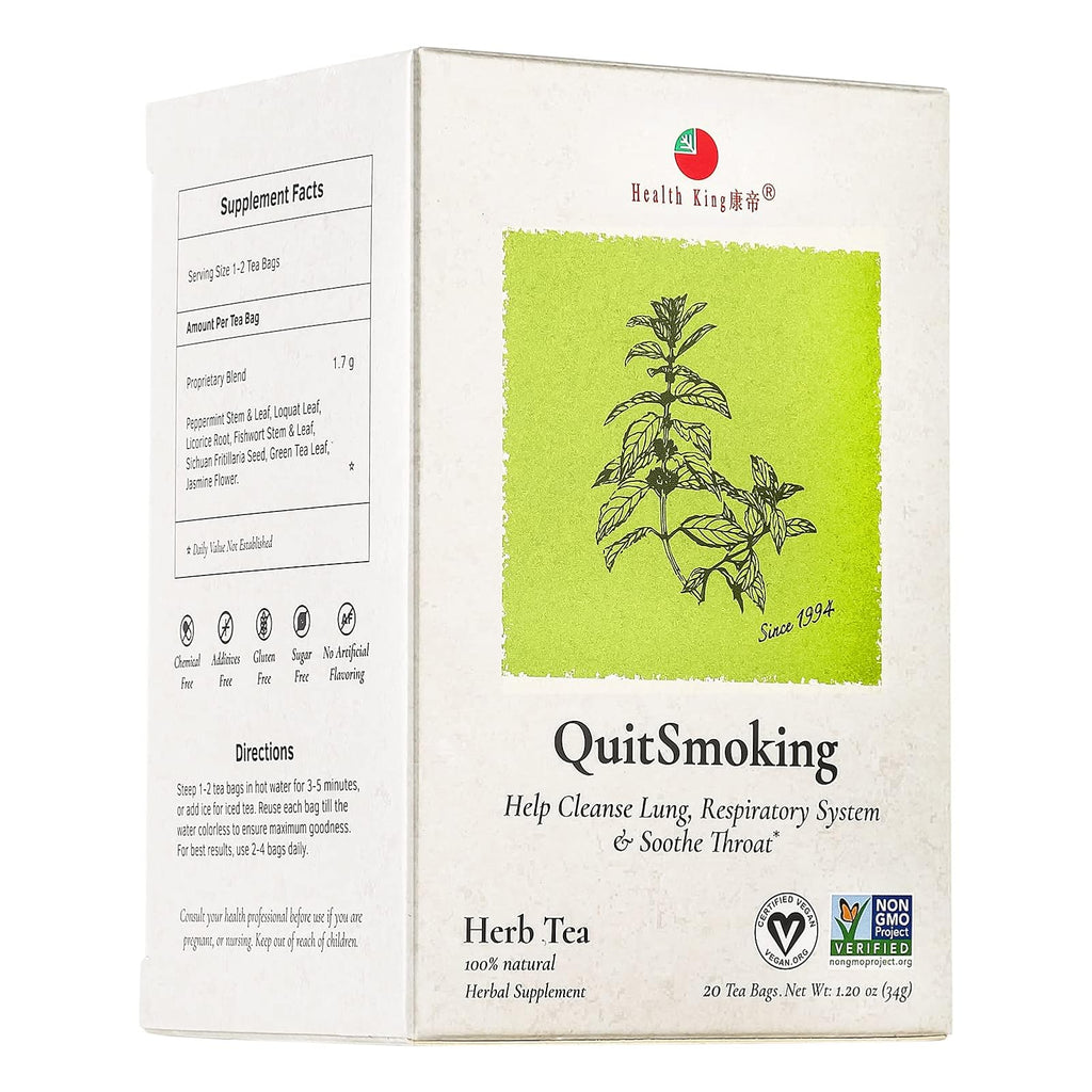 Health King stop smoking herbal tea