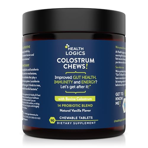 Health Logics colostrum chews immune support