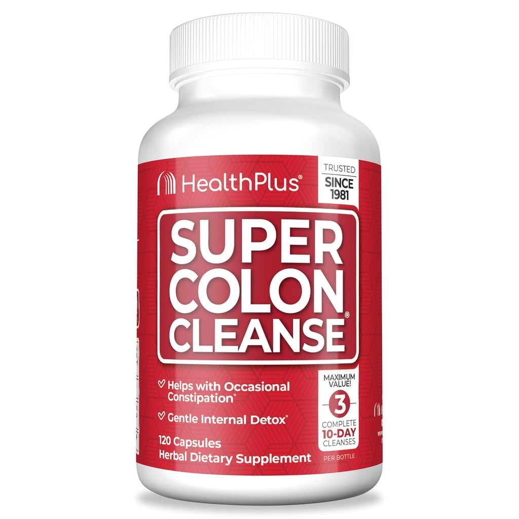 Health Plus Super Colon Cleanse detox capsules