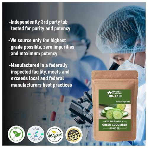 health supplement cucumber powder