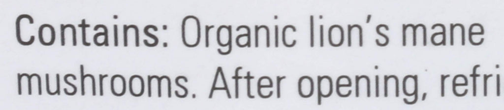 health supplements featuring lion's mane mushrooms