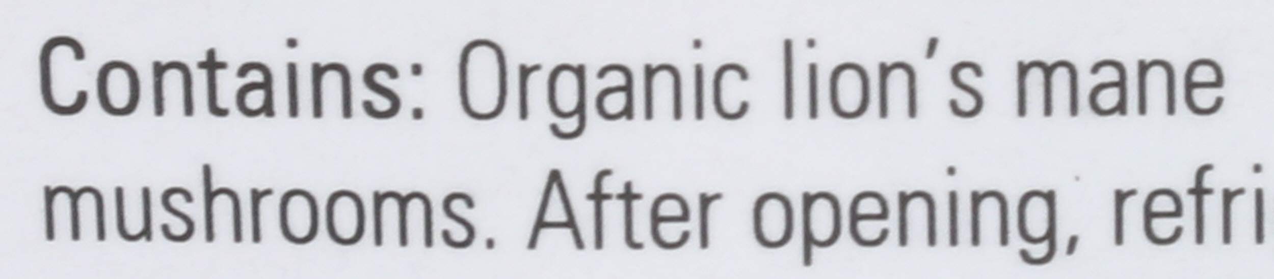 health supplements featuring lion's mane mushrooms
