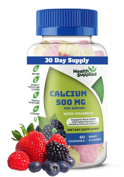 Health Supplied Calcium gummies for strong bones