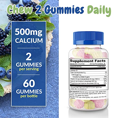 Health Supplied gummies for better calcium absorption