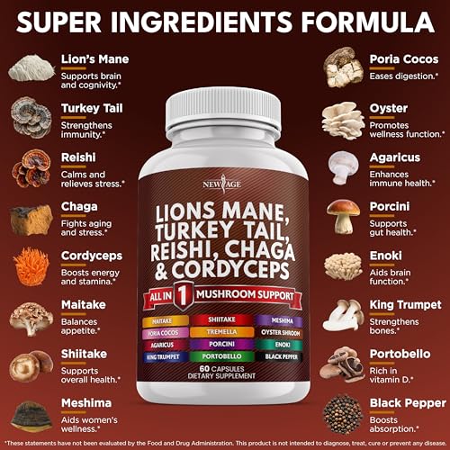 Health support with mushroom extracts