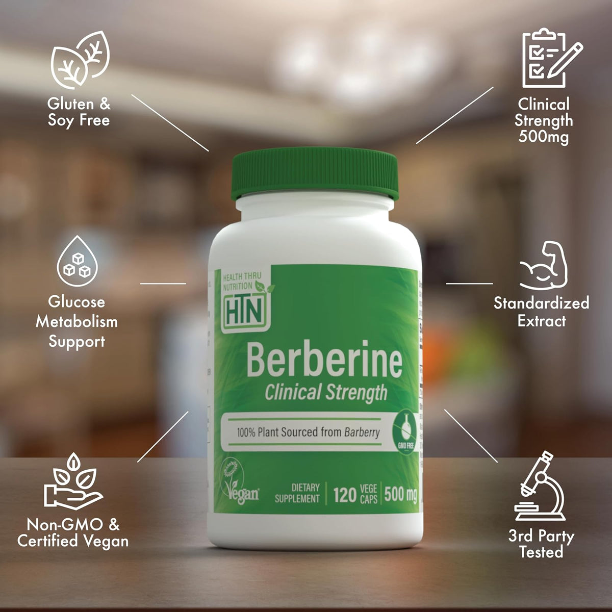 health thru nutrition berberine capsules