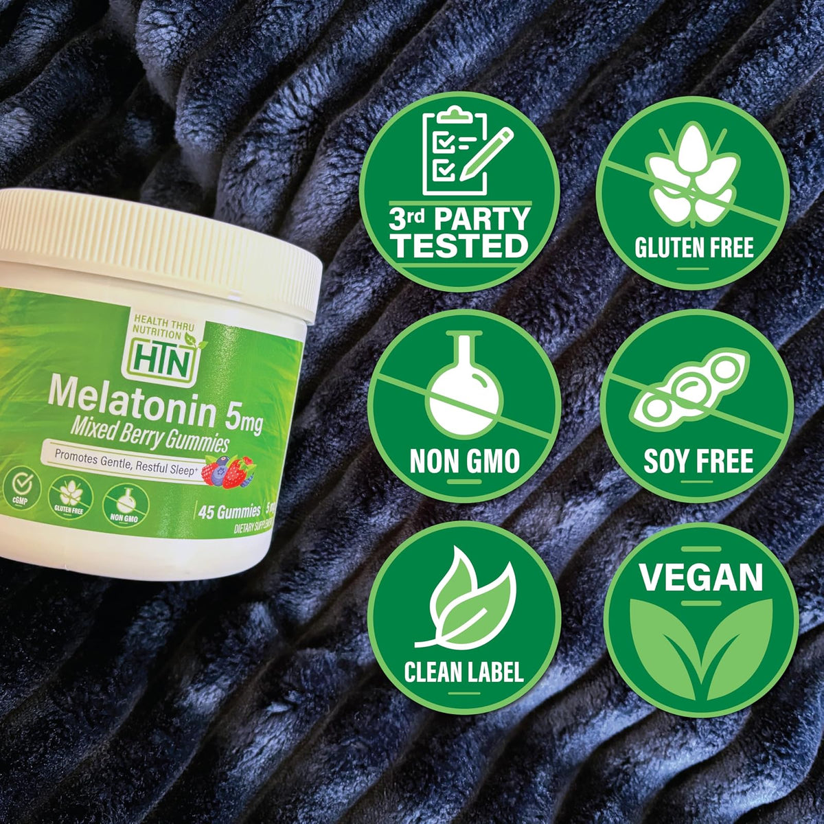 Health Thru Nutrition sleep support gummies