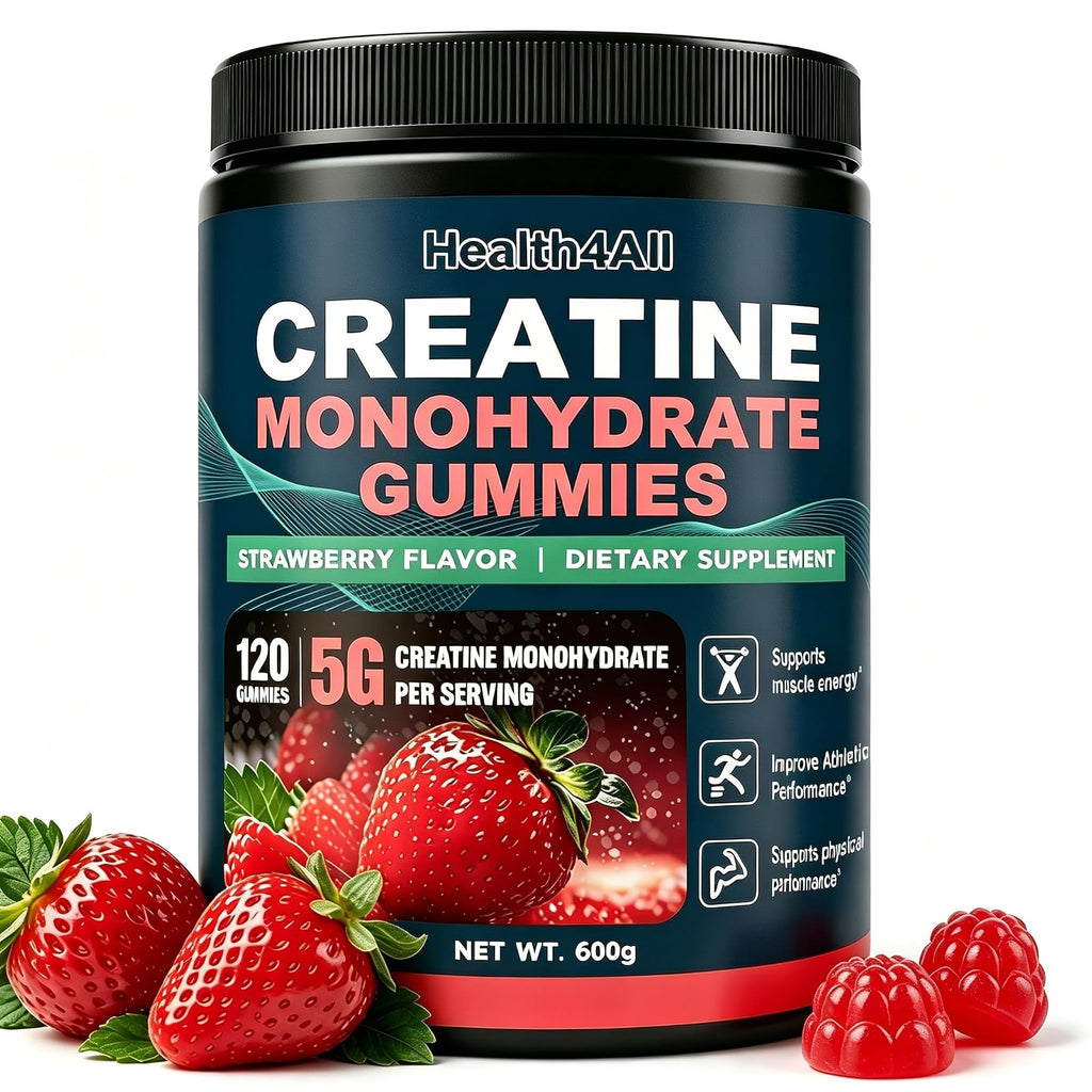 Health4All creatine gummies for energy