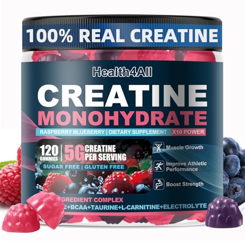 Health4All creatine gummies for energy